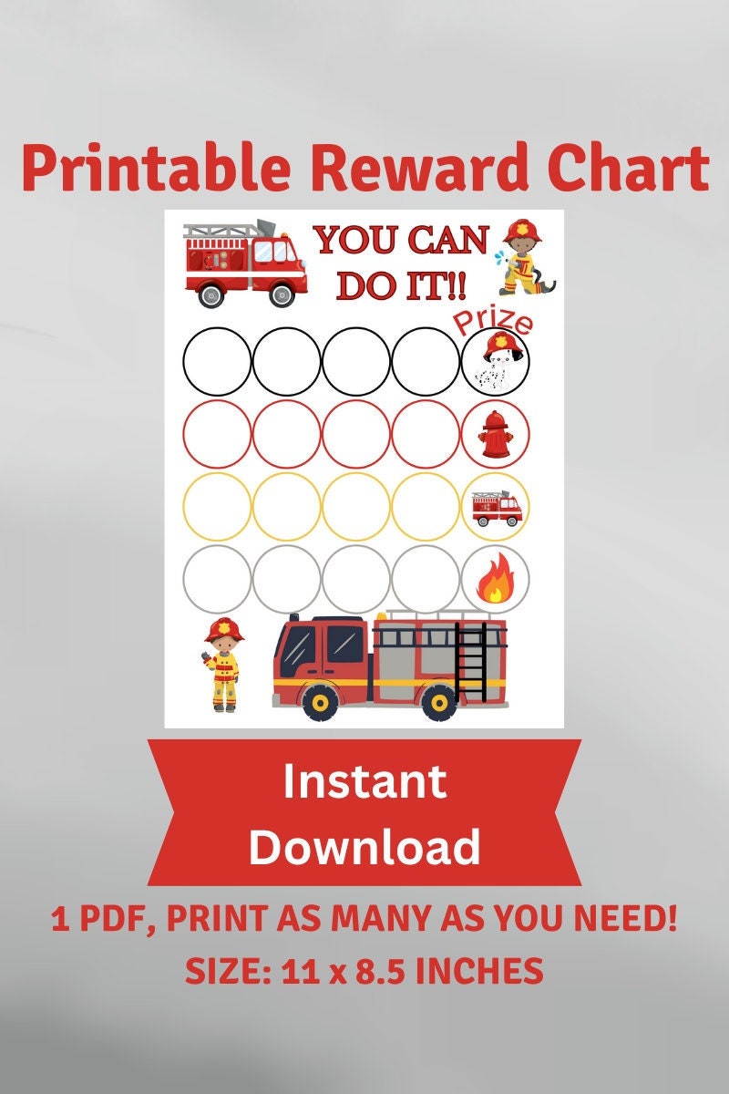 Reward Chart for Kids, Chore Chart for Kids, Toddler Reward Chart ...