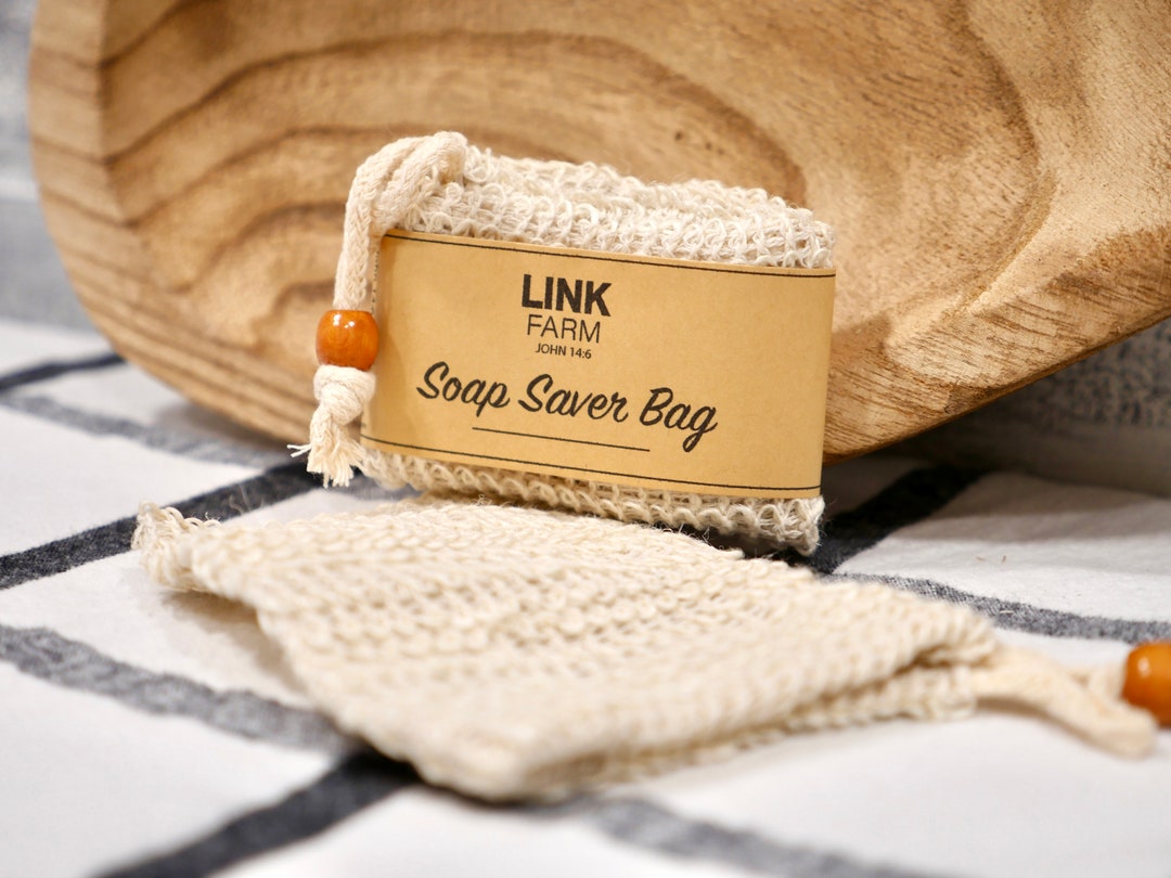 Soap Saver Scrubber Bag - Etsy