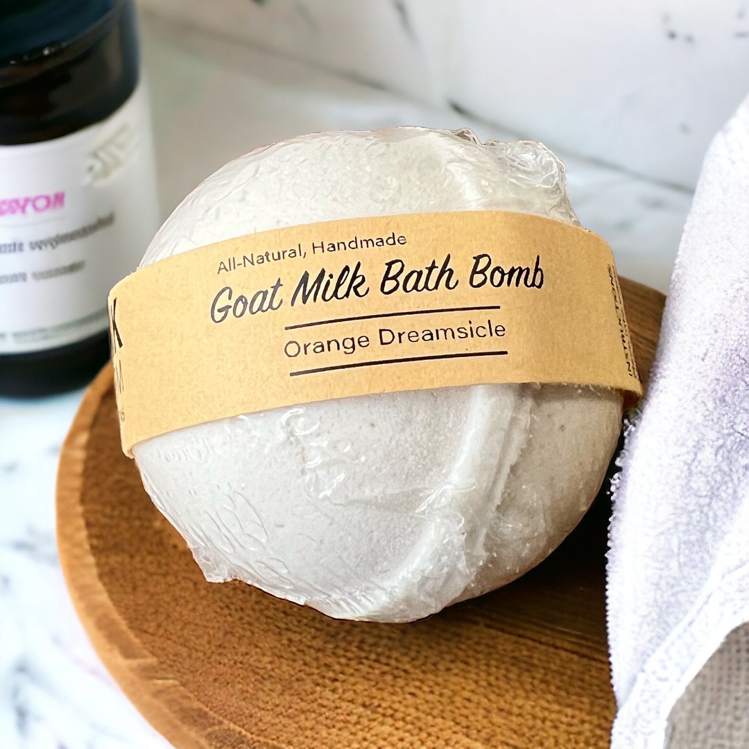 Natural Goat Milk Bathbomb - Etsy