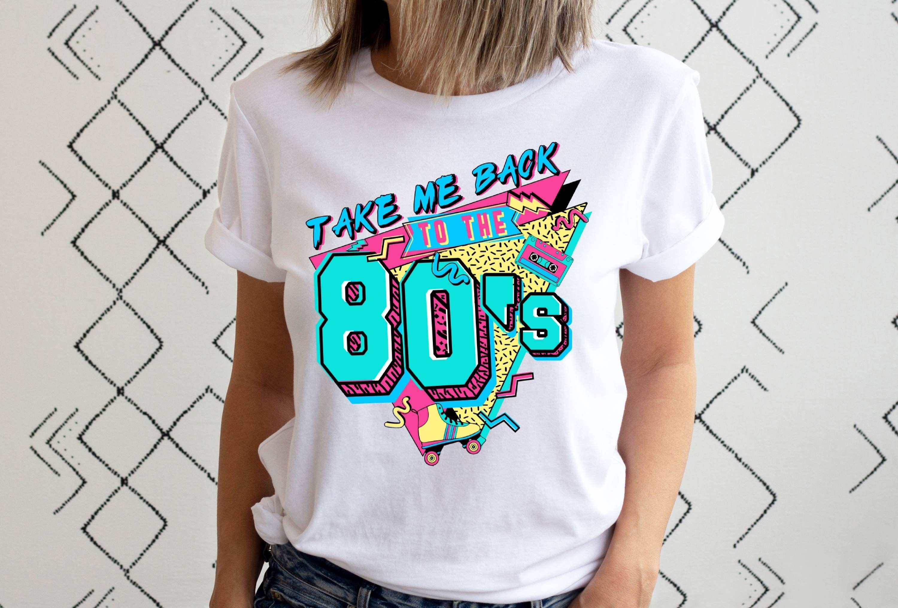 Take Me Back to the 80s Shirt 80s Vintage Shirt Birthday - Etsy