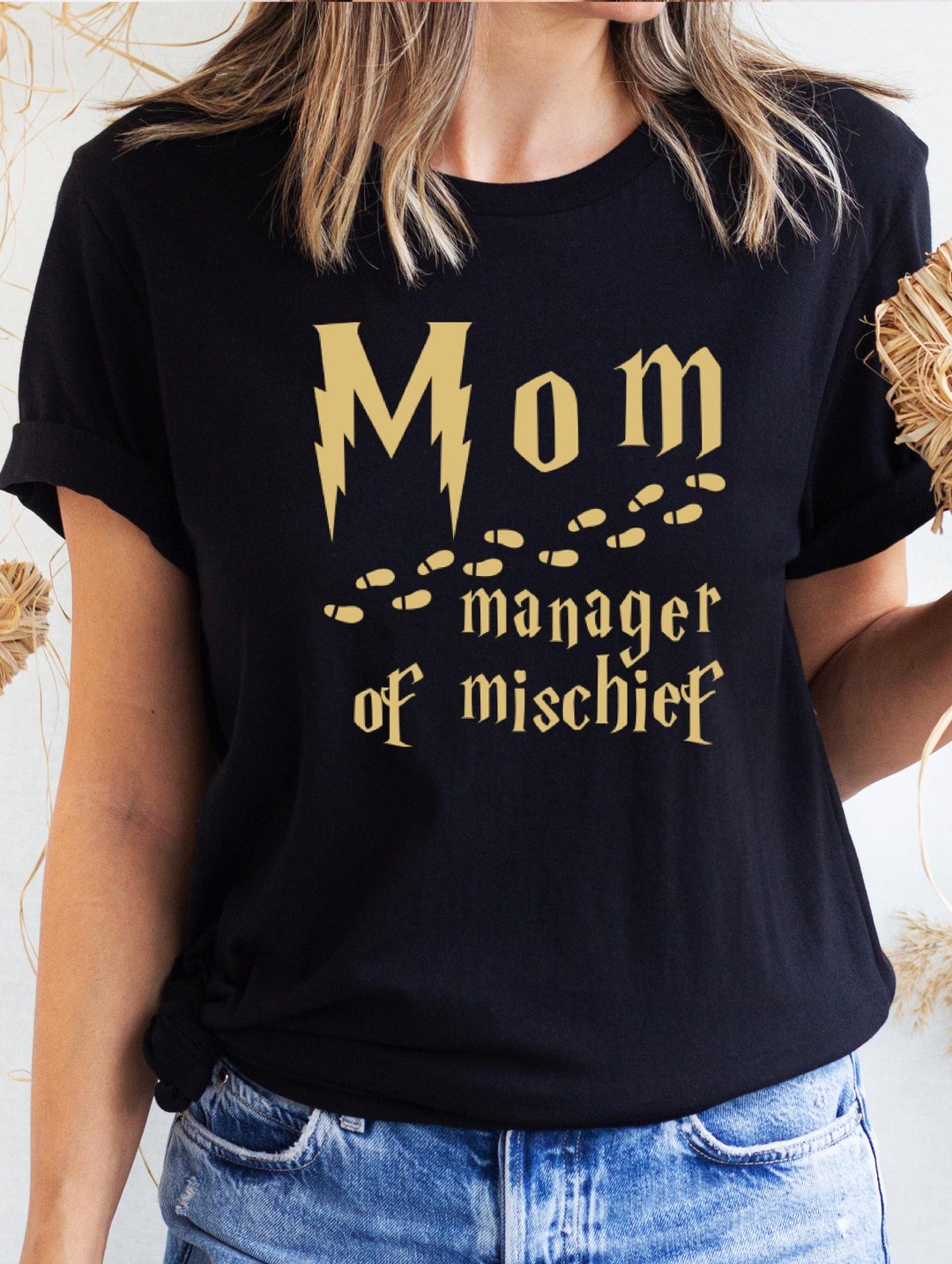 Manager of Mischief Shirt, Mother's Day Gift, Magical Mom Tshirt, Mom ...