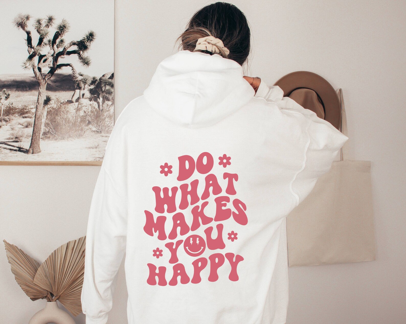 Do What Makes You Happy VSCO Hoodie Aesthetic Hoodie - Etsy