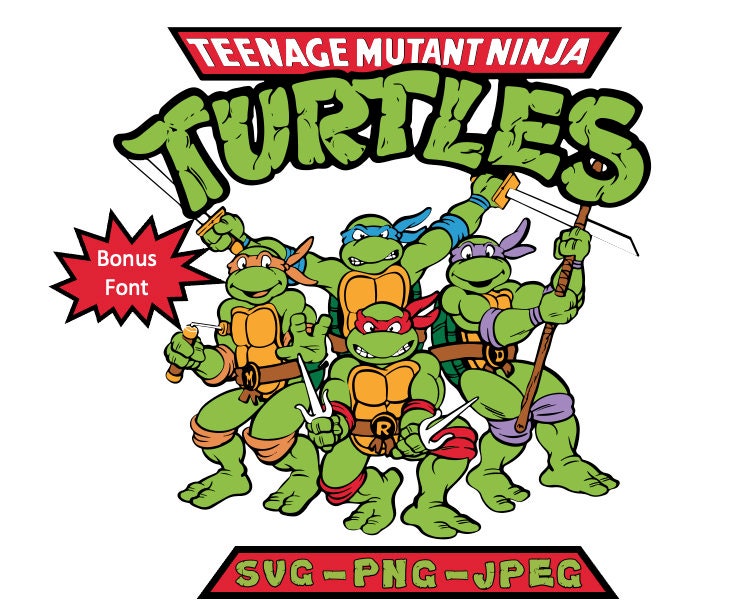 Ninja Turtle Logo Png