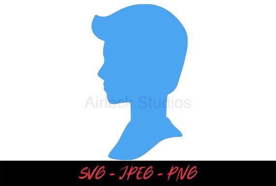 Barbie Head Silhouette