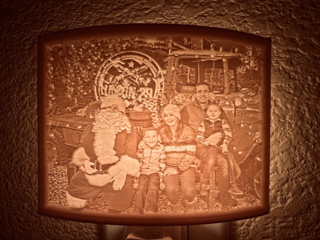 Custom Picture (lithophane) Night Light - Etsy
