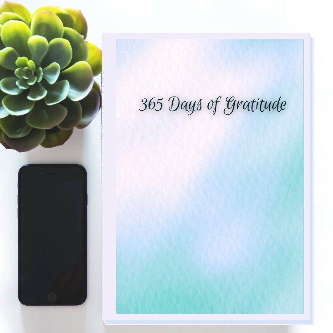 365 Days of Gratitude Journal by an Ideal Life Daily Practice for a ...