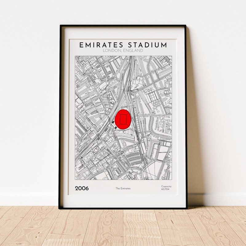 Emirates Stadium - Etsy