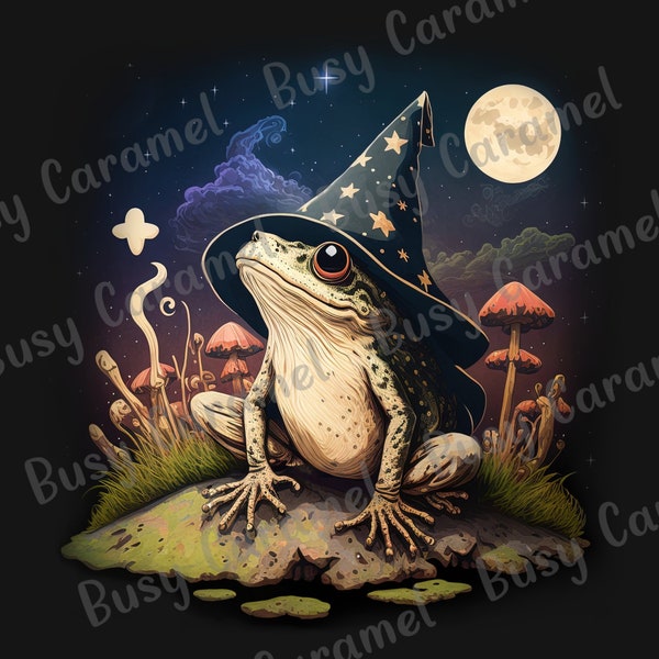 Wizard Plush Frog - Etsy