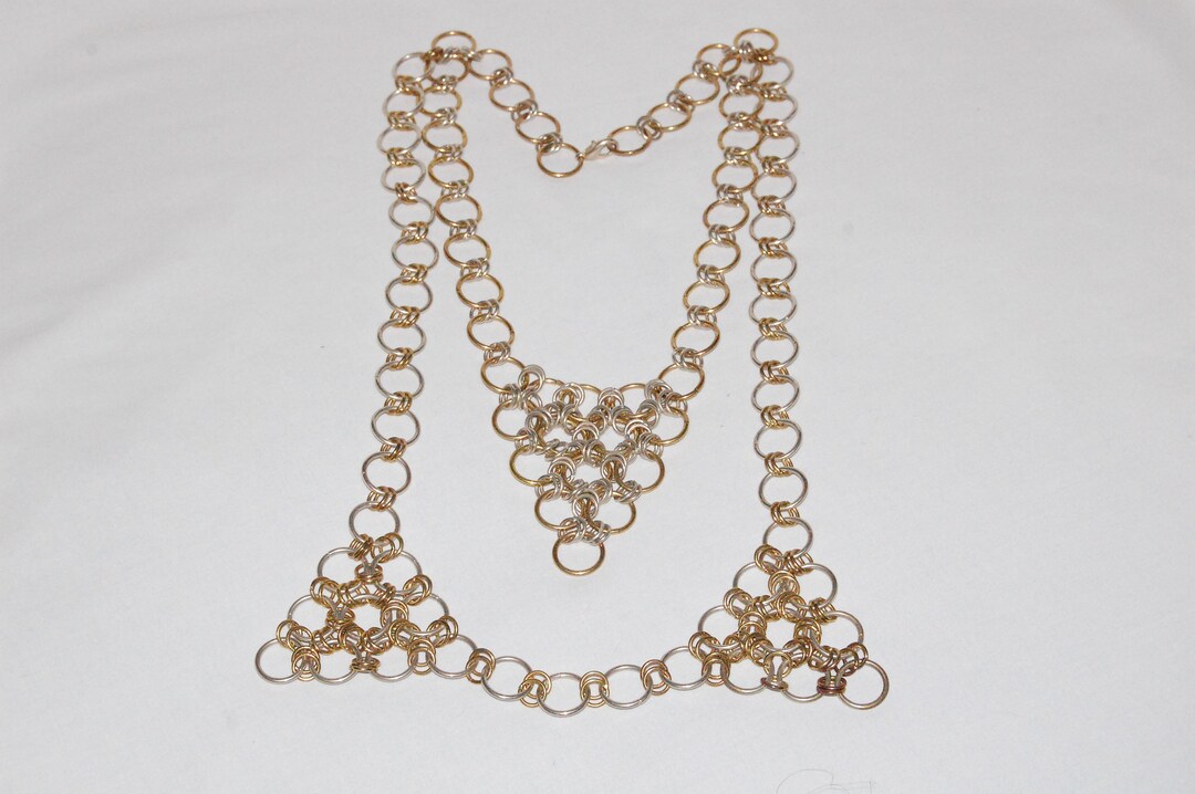 Chain Maille Statement Creation Using a Modified Double Chain Cable ...
