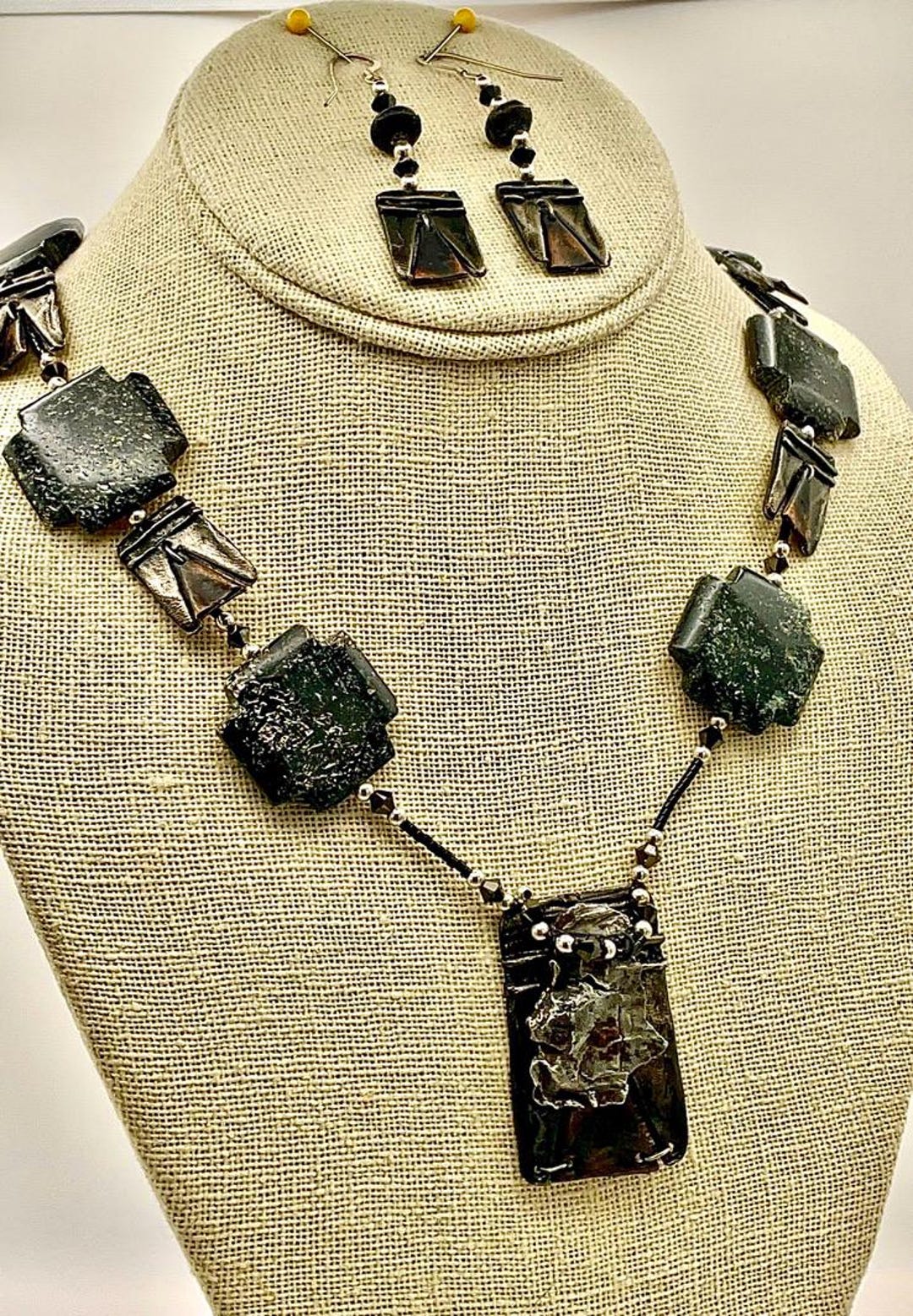 Outer Space*, Geo Sparkle, Meteorite, Mica Flecks, Unique Artisan Set ...