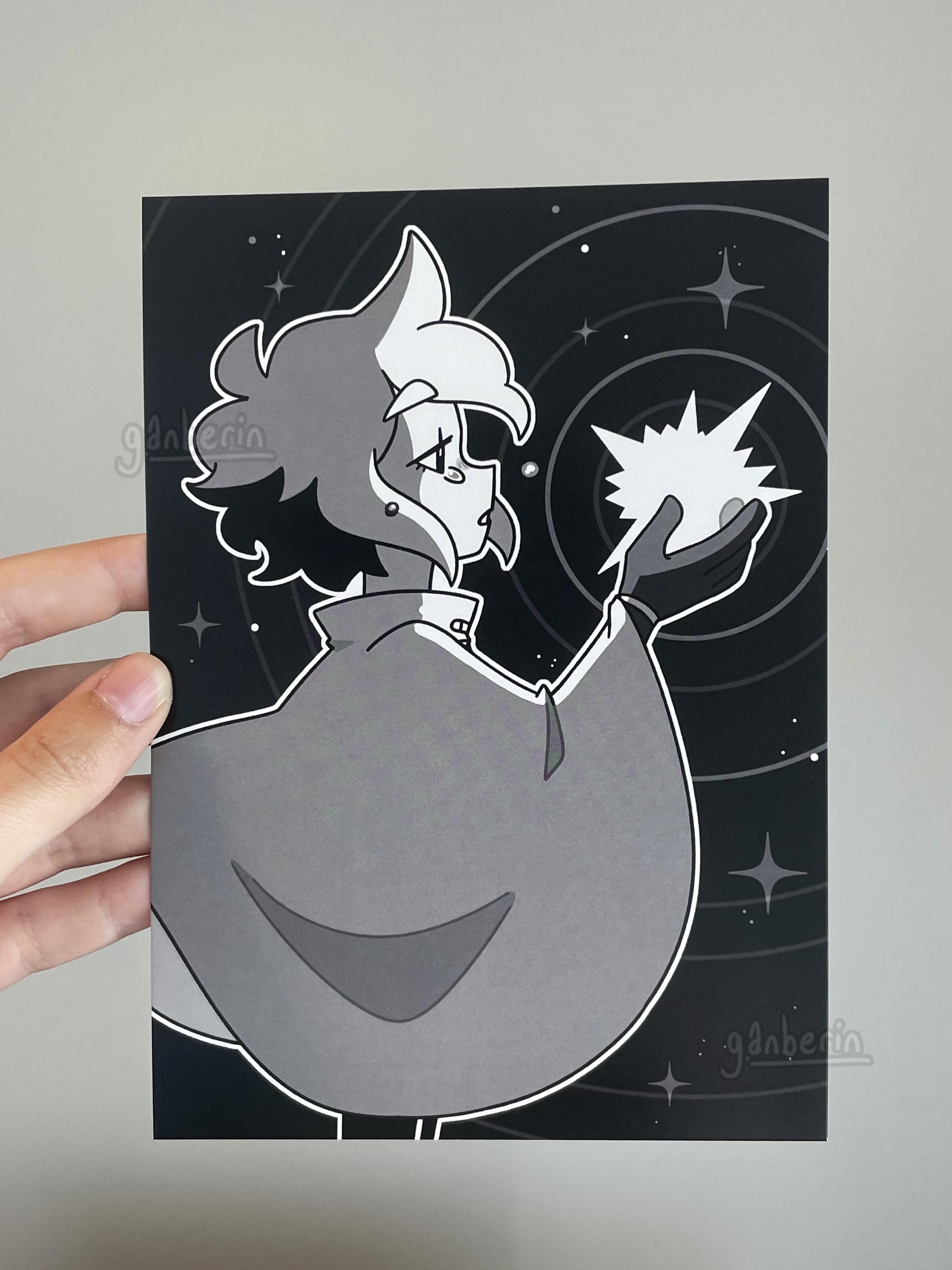 In Stars and Time / ISAT Siffrin Print - 5x7in - Etsy