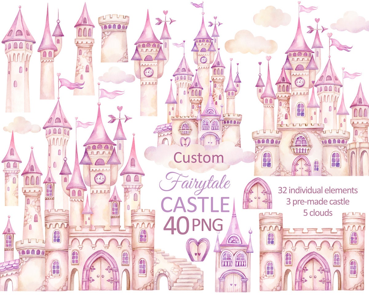 Princess Castle Clip Art