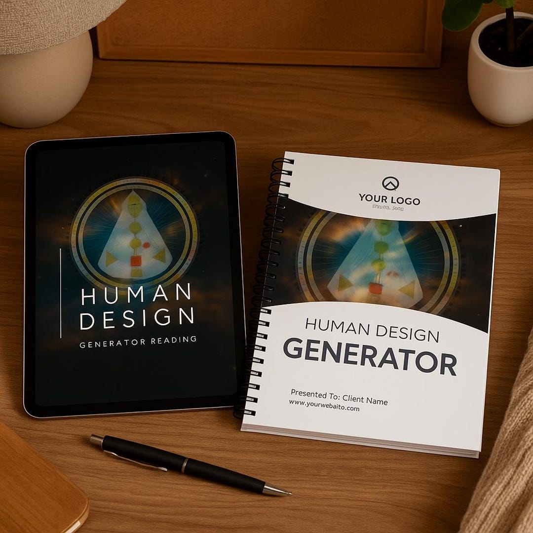 Canva Human Design Generator Kit | Prewritten Report Template for ...
