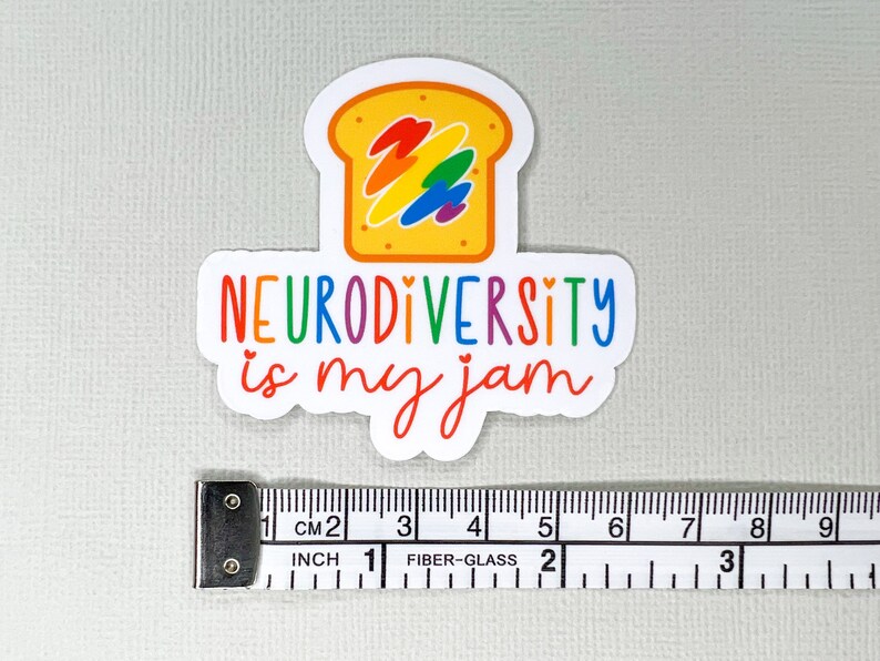 Neurodiversity Waterproof Sticker - Etsy