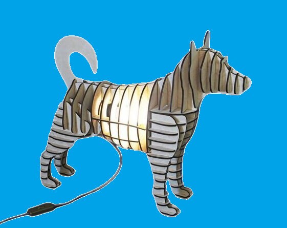 Table Lamp Dog - Dxf File - Cnc Router- Laser Cut - Plasma Cut - Etsy