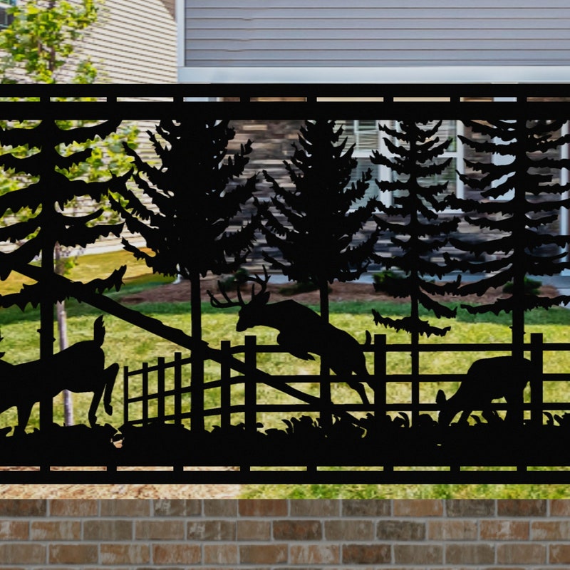 Metal Railing Art Files - Etsy