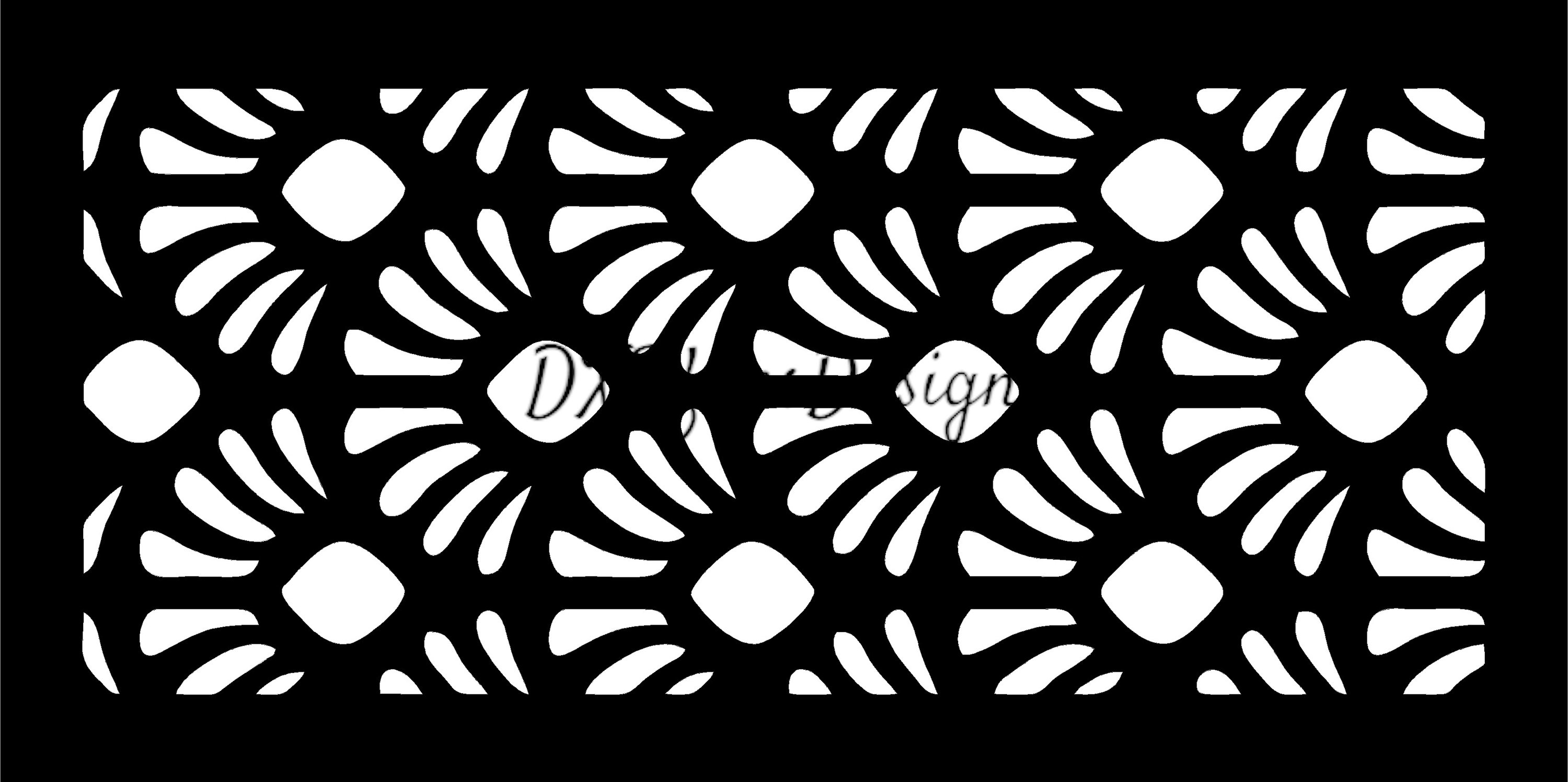 Fence Panel 29115 - Dxf File - Laser Cut - Plasma Cut - Etsy