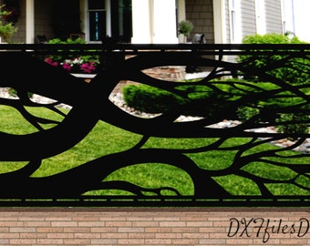 Fence Panel 29118 - Dxf File - Laser Cut - Plasma Cut - Etsy
