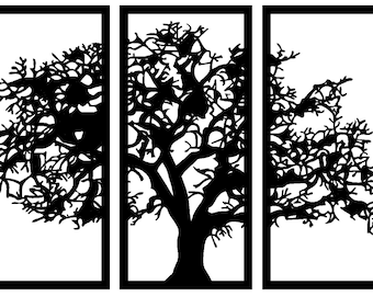 Tree DXF File Good for CNC Plasma and Laser Cut - Etsy