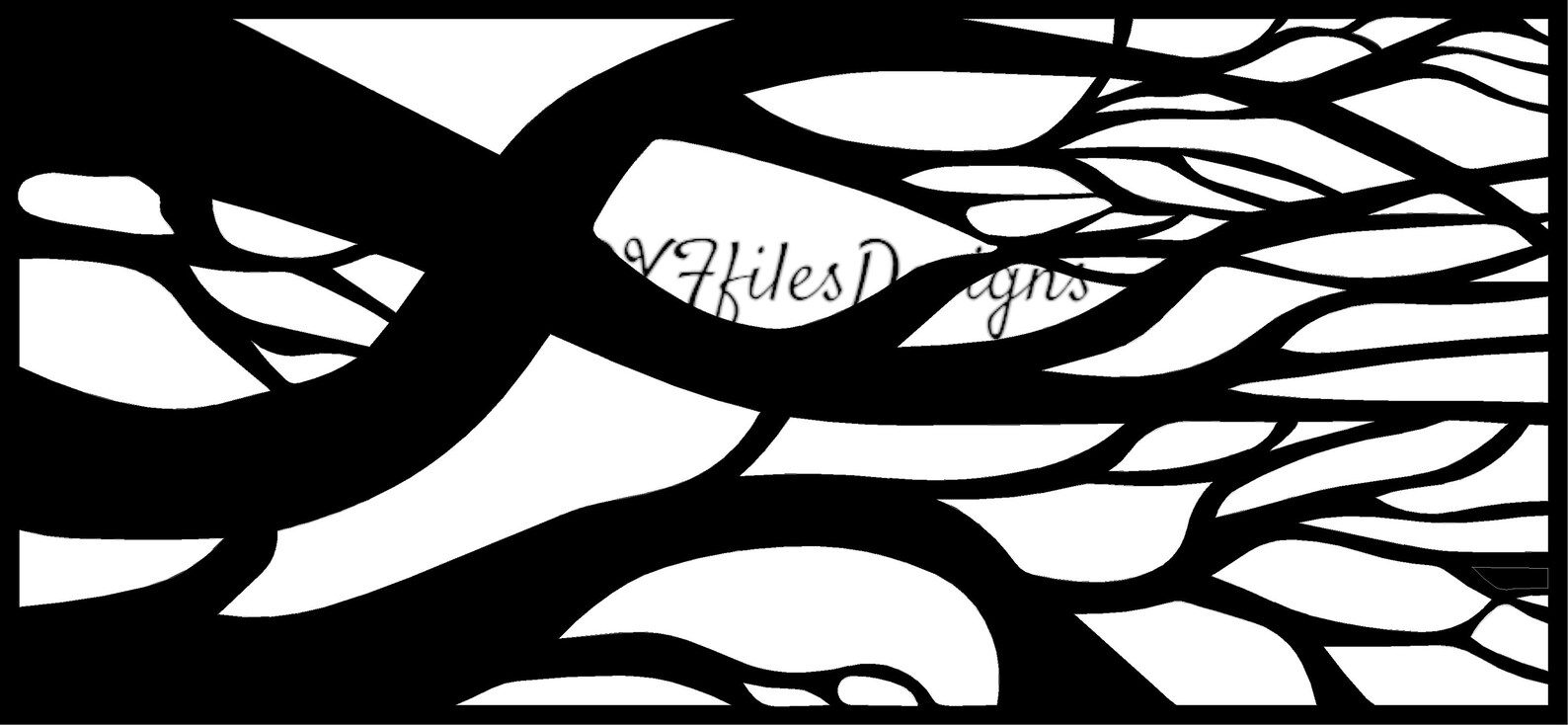 Fence Panel 29118 - Dxf File - Laser Cut - Plasma Cut - Etsy