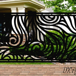 Fence Panel 29113 - Dxf File - Laser Cut - Plasma Cut - Etsy