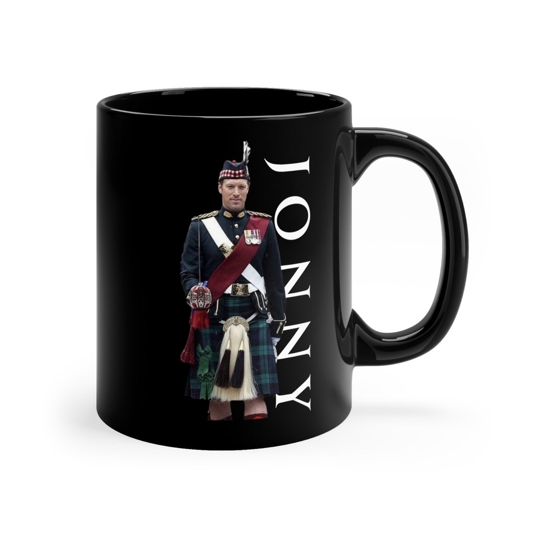 Heartthrob Equerry Black Mug: Major Jonny Thompson - Captivating Charm ...