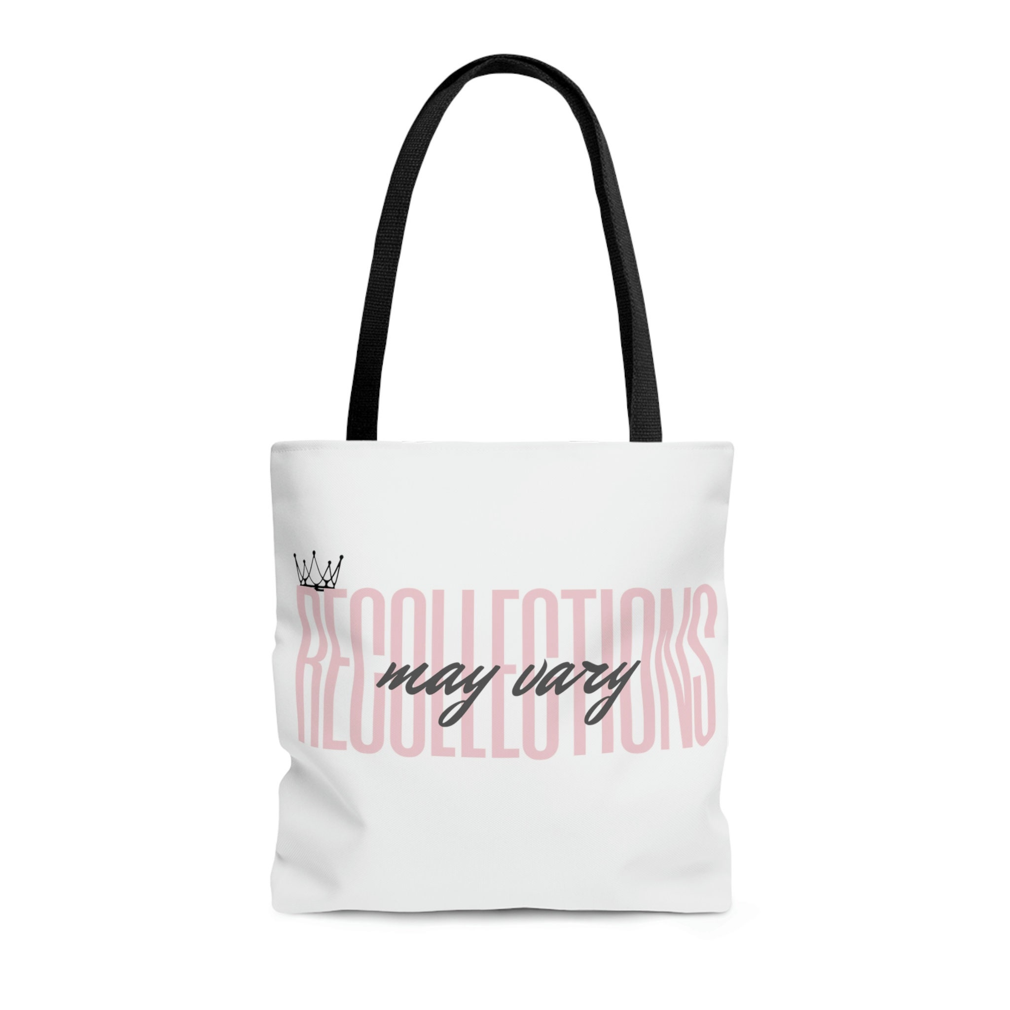 Recollections May Vary Tote Bag, Add a Touch of Regal Elegance to Your ...