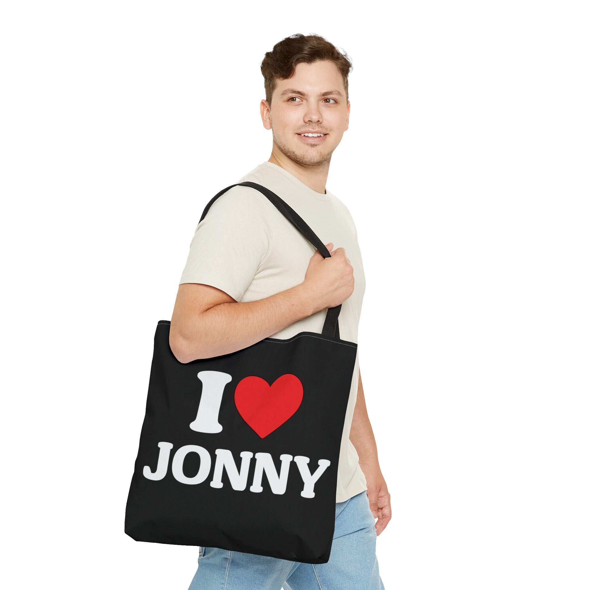 Jonny Heartthrob Tote: Printed Both Sides, I (heart) Jonny, Equerry Fan ...