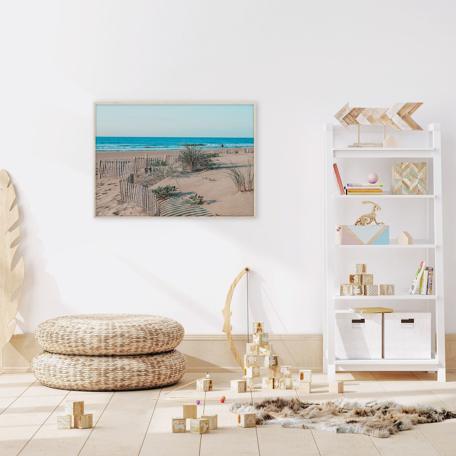 Stone Harbor Colorful Poster Print Horizontal Stone Harbor - Etsy