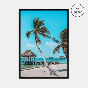 Belize Colorful Poster Print, Belize Photo Wall Art, Belize Wall Decor ...