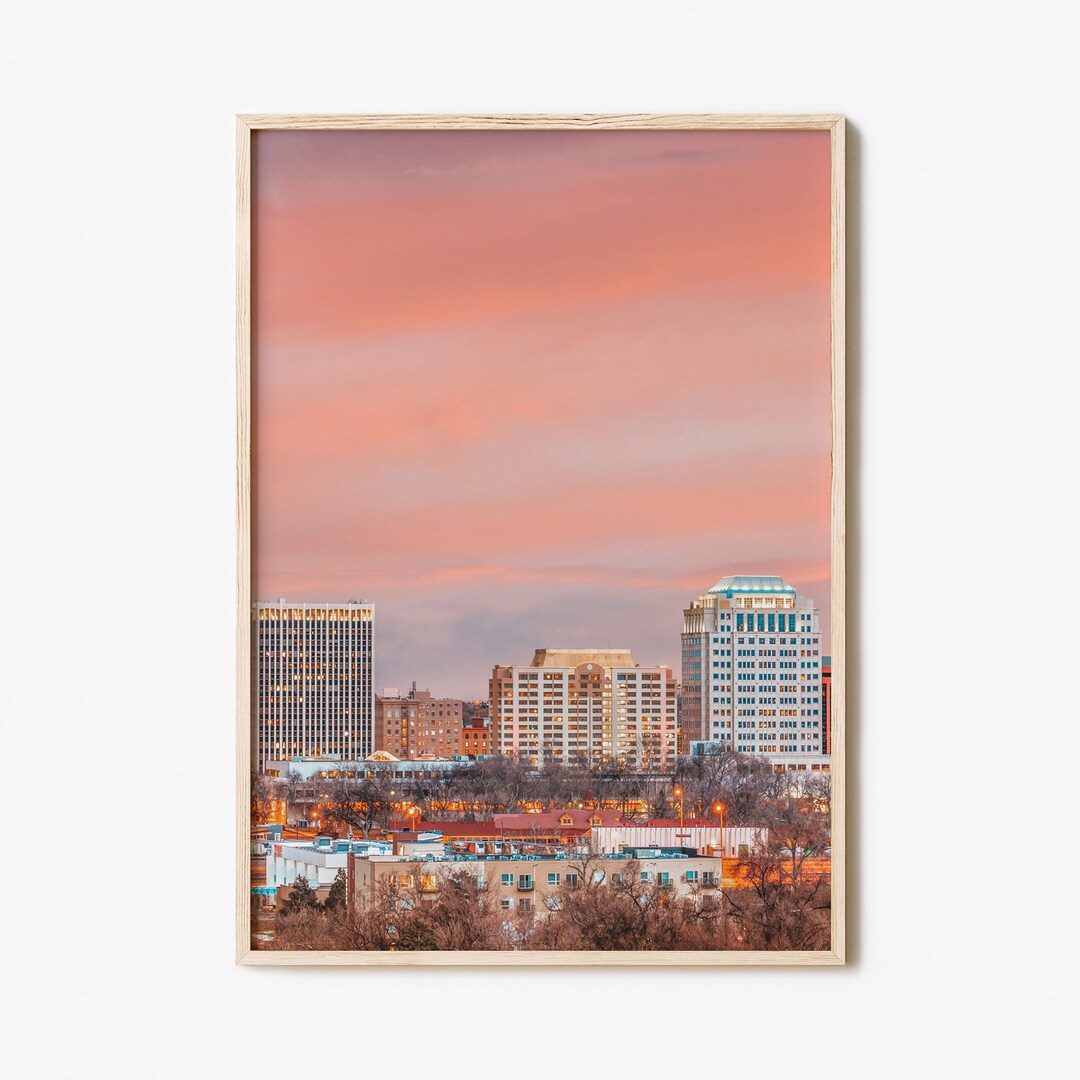 Colorado Springs Colorful Poster Print, Colorado Springs Photo Wall Art ...