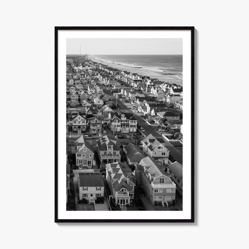 Jersey Shore Wood Wall Art - Etsy UK