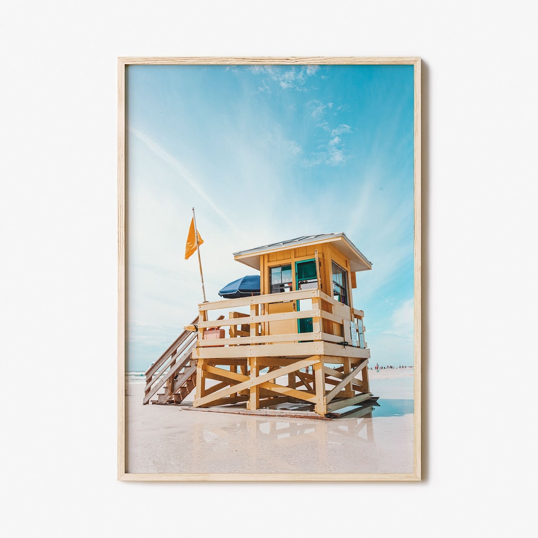 Siesta Key Colorful Poster Print No 1, Siesta Key Photo Art, Siesta Key ...