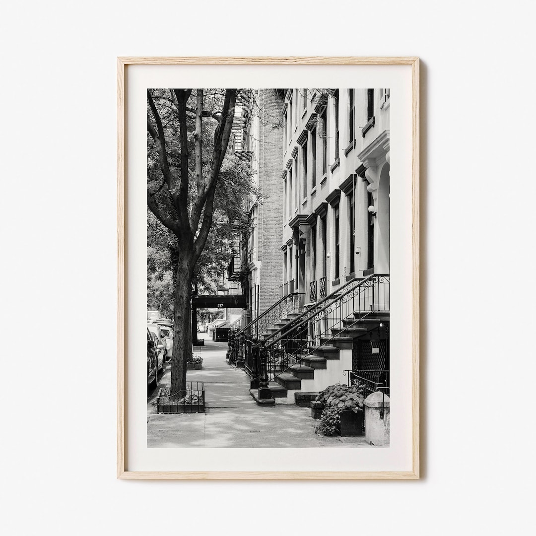 Gramercy Park Photo Poster Print, Gramercy Park Black and White Art ...