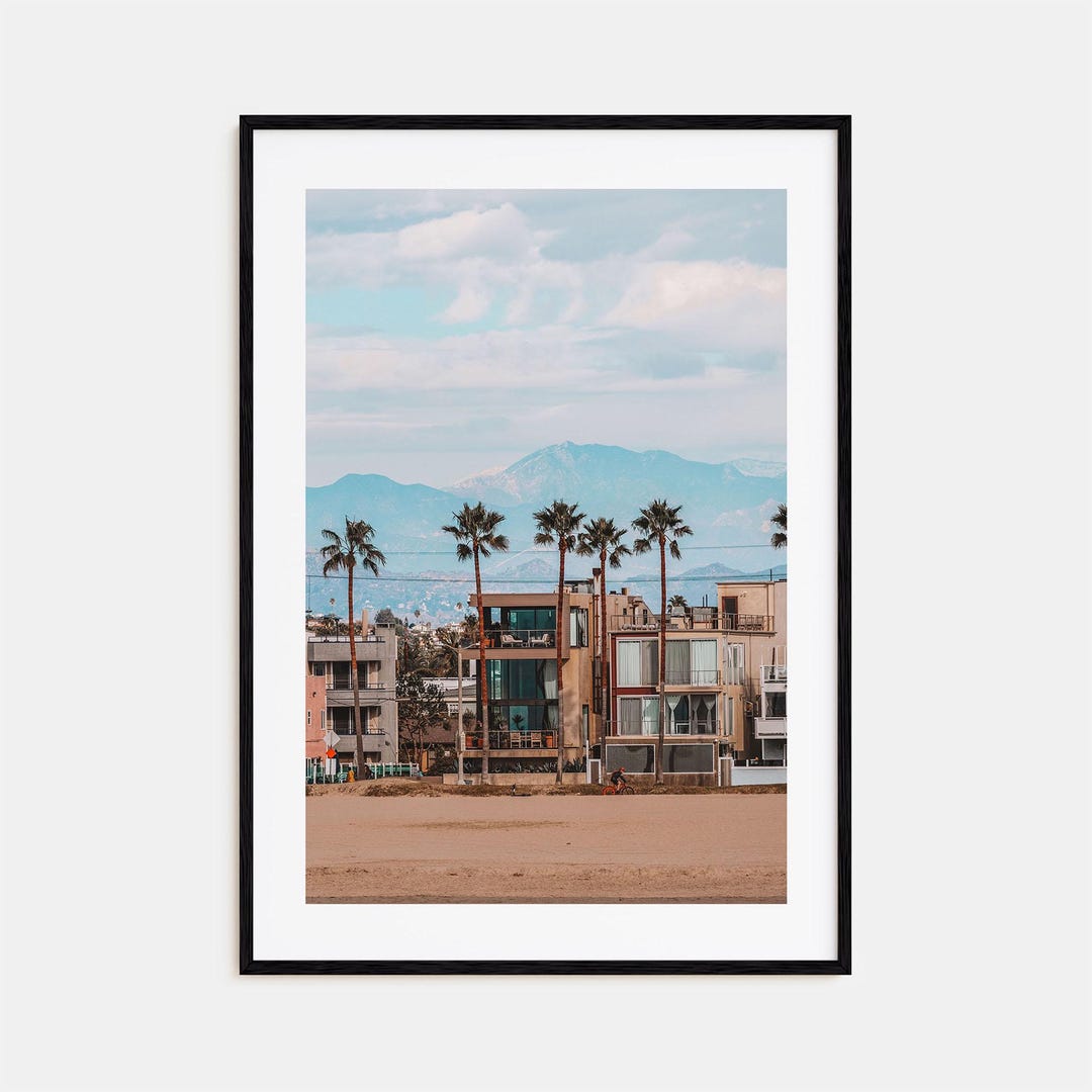 Venice Beach Colorful Poster Print No 2, Venice Beach Photo Art, Venice ...