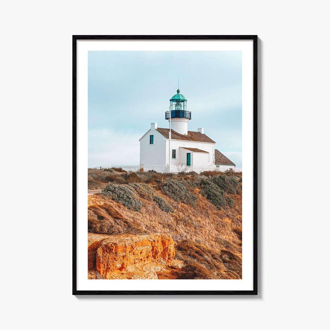 Point Loma Colorful Poster Print, Point Loma Photo Wall Art, Wall Decor ...