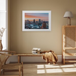 Sacramento Colorful Poster Print Horizontal, Sacramento Photo Wall Art ...