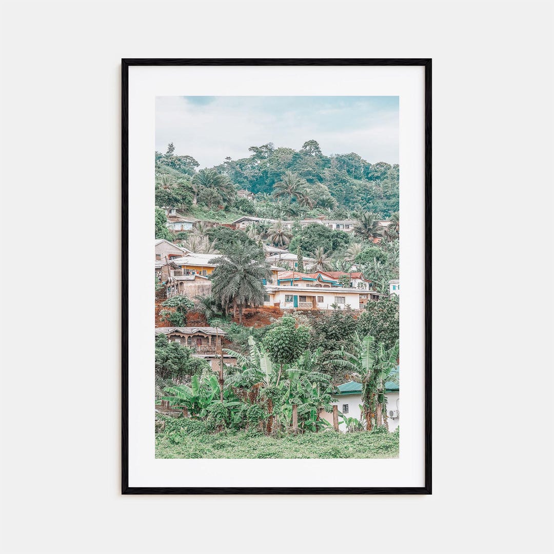 Cameroon Colorful Poster Print, Cameroon Photo Wall Art, Cameroon Wall ...
