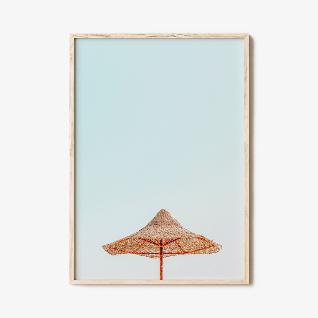 Thatched Hut Colorful Poster Print Thatched Hut Photo Wall - Etsy