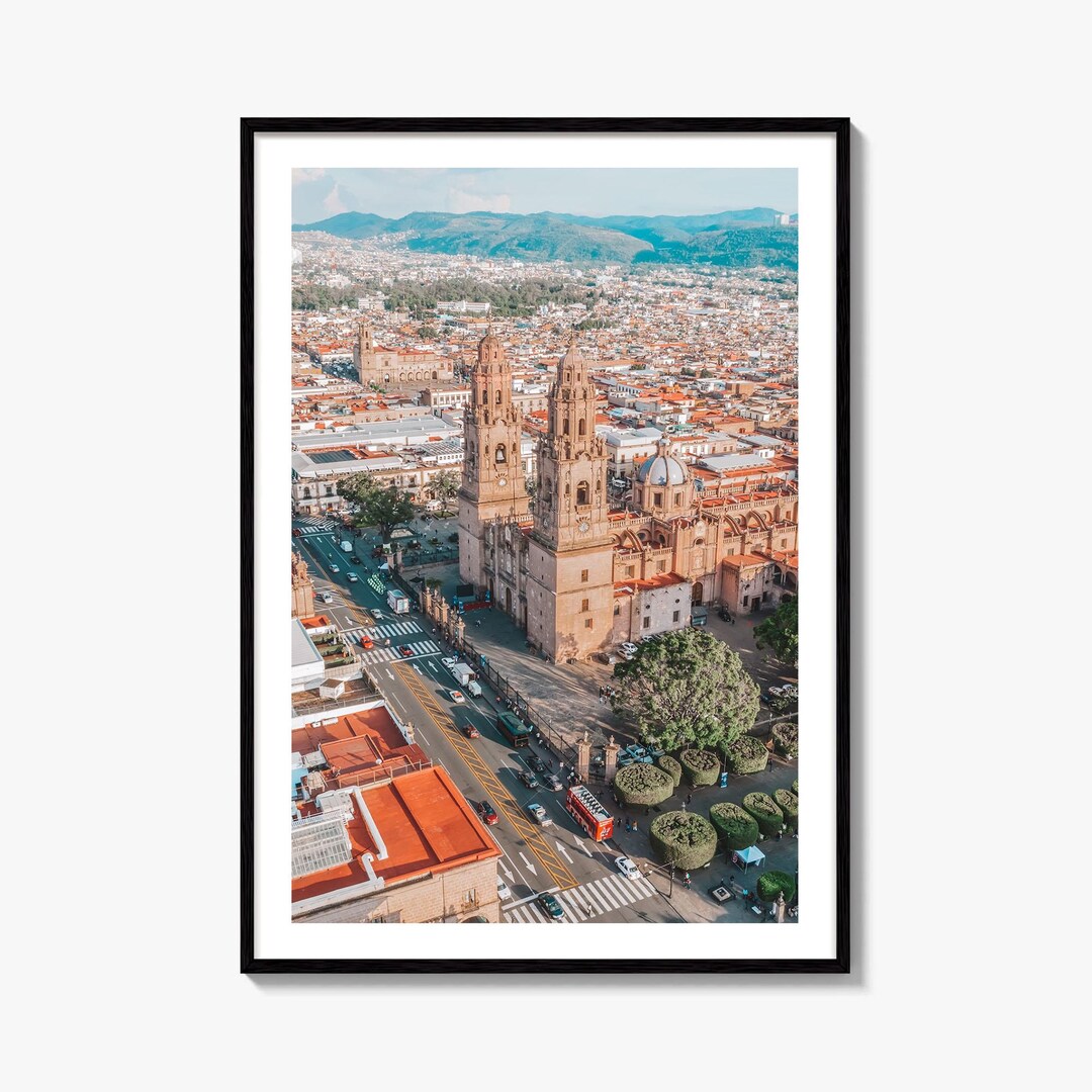 Morelia Fine Art Photo Print, Michoacan Mexico Wall Decor Poster - Etsy