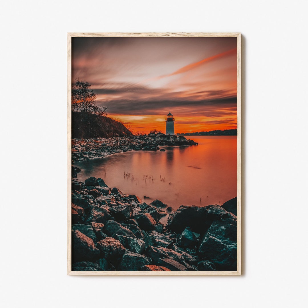 Salem Massachusetts Colorful Poster Print, Salem Photo Wall Art, Salem ...