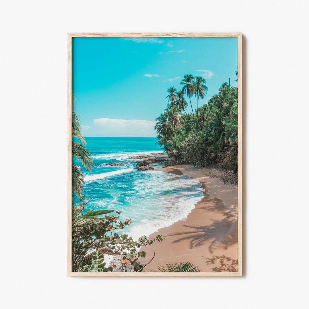 Costa Rica Colorful Poster Print, Costa Rica Photo Wall Art, Costa Rica ...