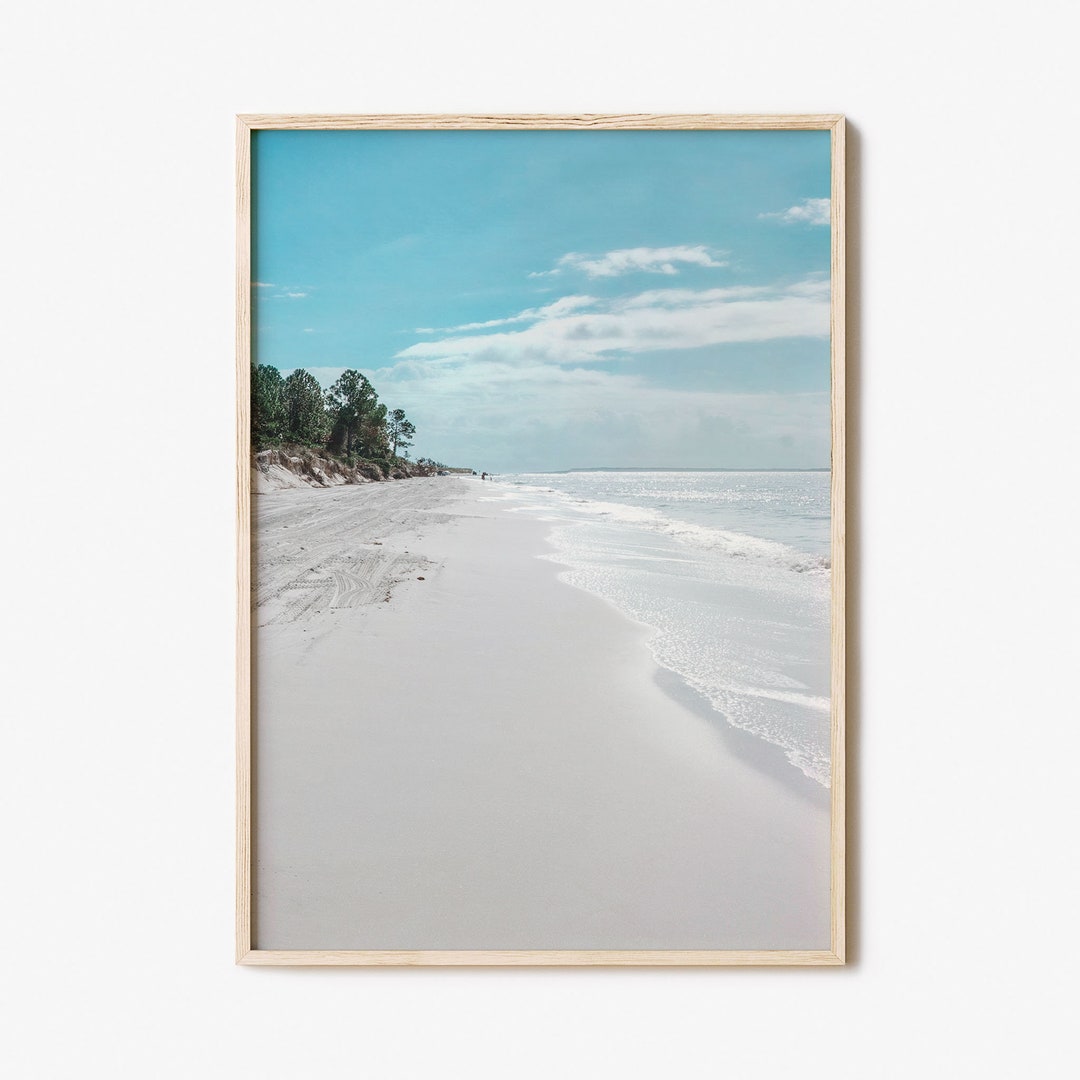 Fernandina Beach Colorful Poster Print, Photo Art, Wall Decor, Travel ...