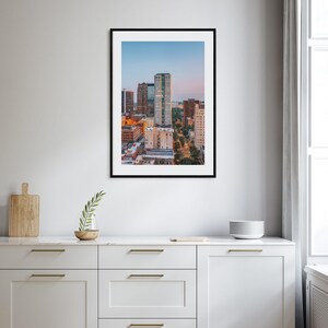 Birmingham Alabama Colorful Poster Print, Birmingham Alabama Photo Wall ...