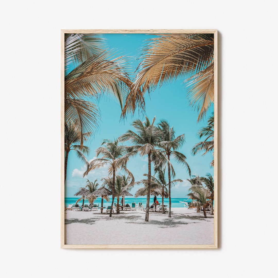 Aruba Colorful Poster Print, Aruba Photo Wall Art, Aruba Wall Decor ...