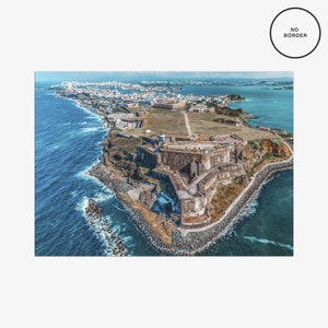 Puerto Rico Colorful Poster Print Horizontal, Puerto Rico Photo Wall ...