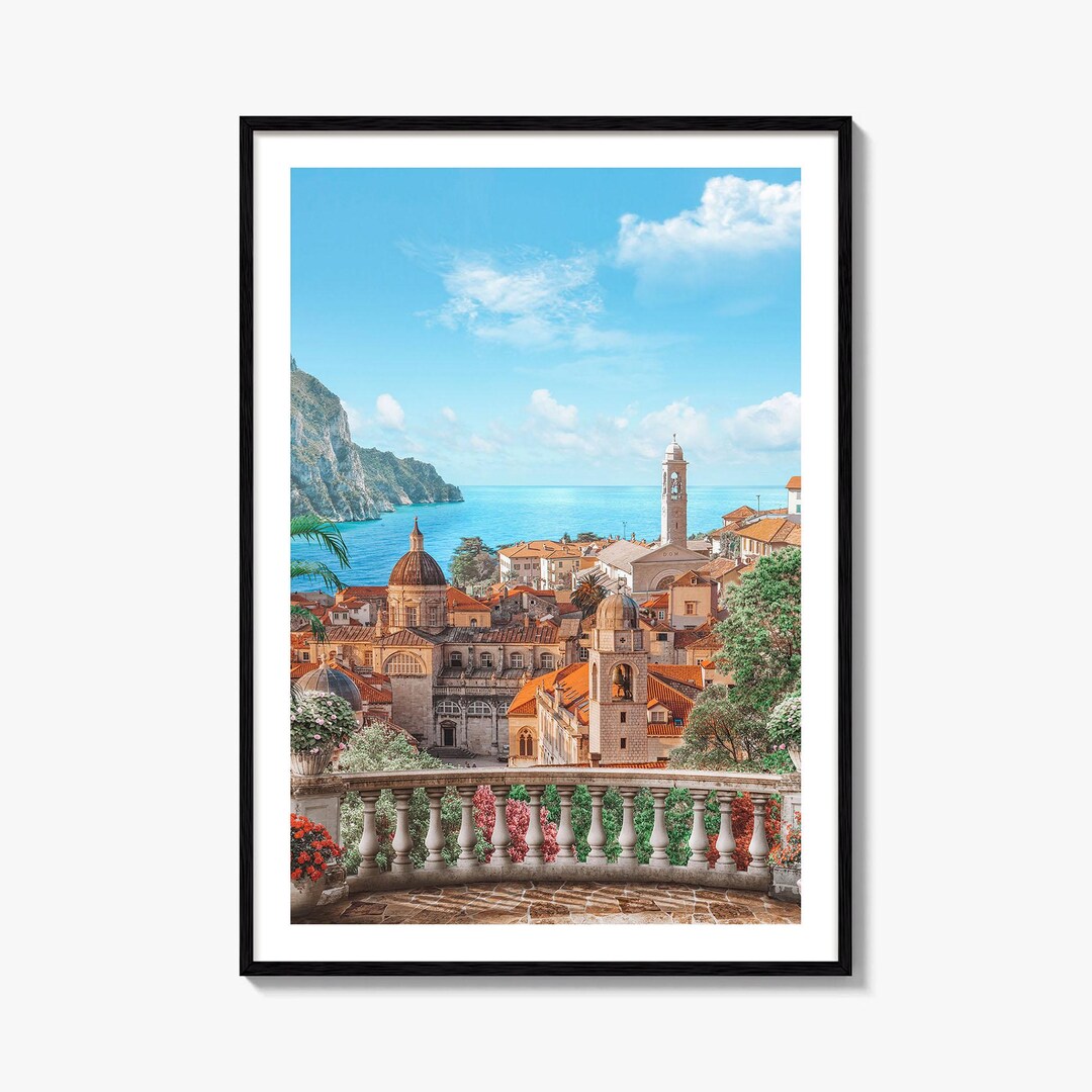 Sicily Colorful Poster Print, Sicily Photo Wall Art, Sicily Wall Decor ...