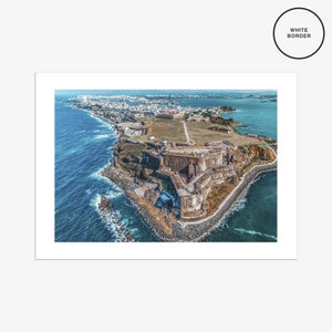 Puerto Rico Colorful Poster Print Horizontal, Puerto Rico Photo Wall ...