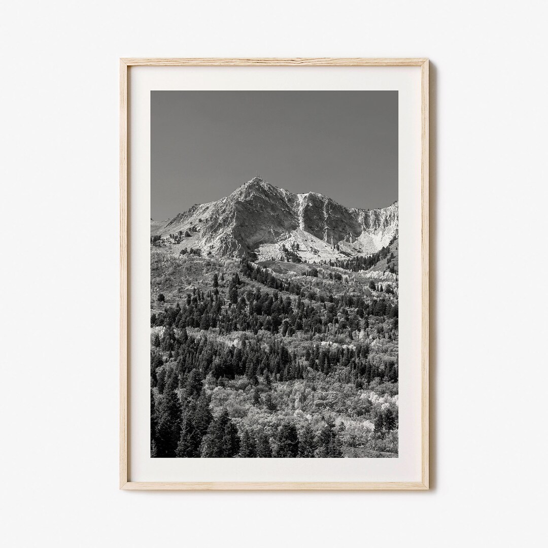 Utah Photo Poster Print No 1, Utah Black and White Wall Art, Utah Wall ...
