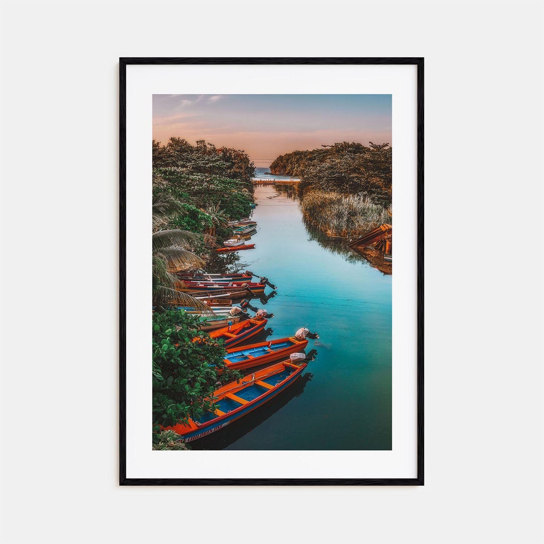 Jamaica Colorful Poster Print No 1, Jamaica Photo Wall Art, Jamaica ...